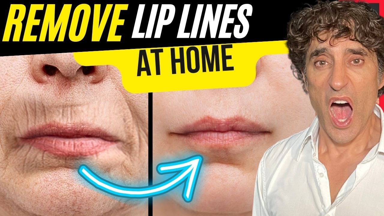 4 WAYS To EASILY REMOVE LIP WRINKLES AT HOME - YouTube