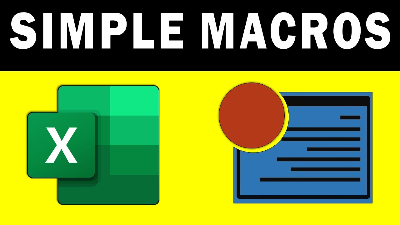 Easy Excel Macros Record Play And Automate Tasks In Excel Microsoftexcel Excelforbeginners