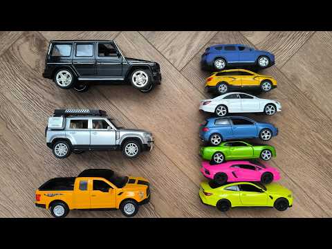 Big and Small Toy Cars for Kids Reviewed in This 4k Video