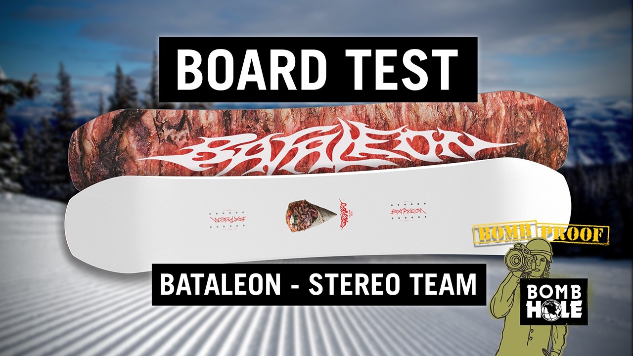BOARD TEST | Bataleon Snowboards' Stereo Team - YouTube