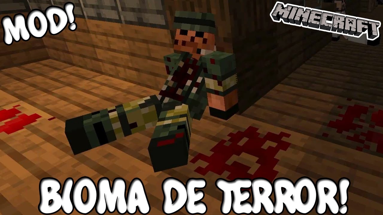 EL BIOMA DEL TERROR! Minecraft 1.19.2 MOD HORROR ELEMENTS! - YouTube