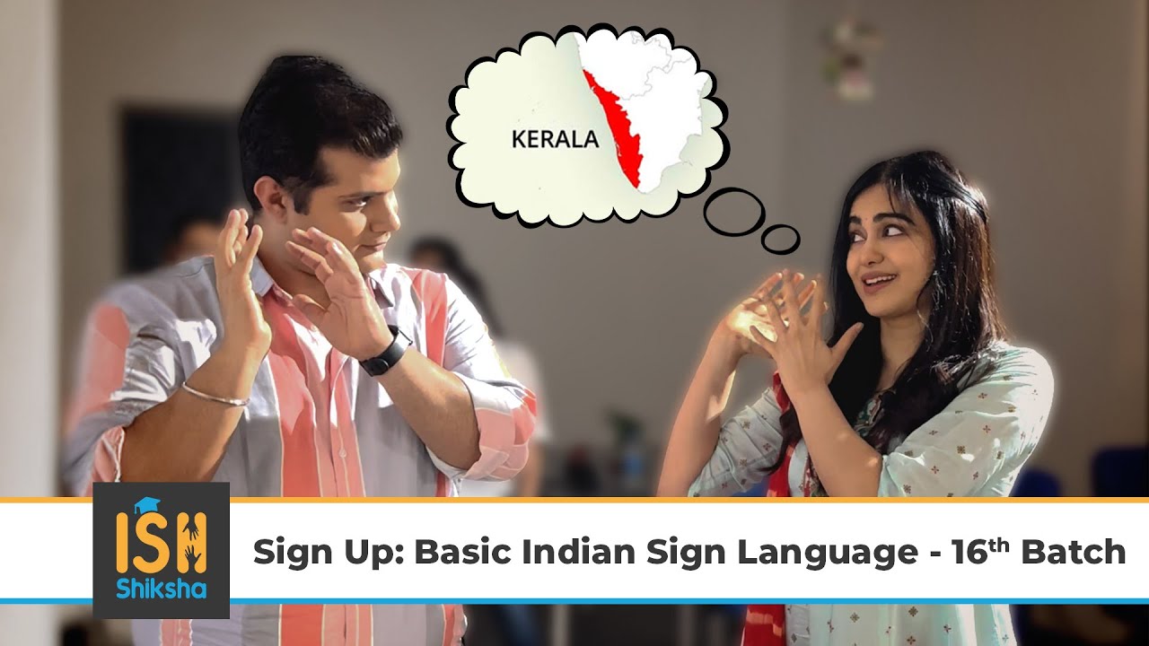 Learn Indian Sign Language: Batch 16 Starting Soon! | ISH Shiksha - YouTube