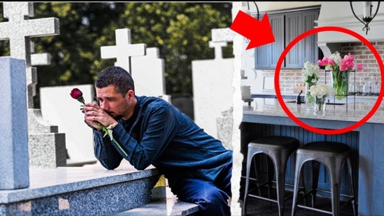 5 χρόνια θρηνούσε τη νεκρή γυναίκα του,αλλά μια μέρα είδε τα λουλούδια ...