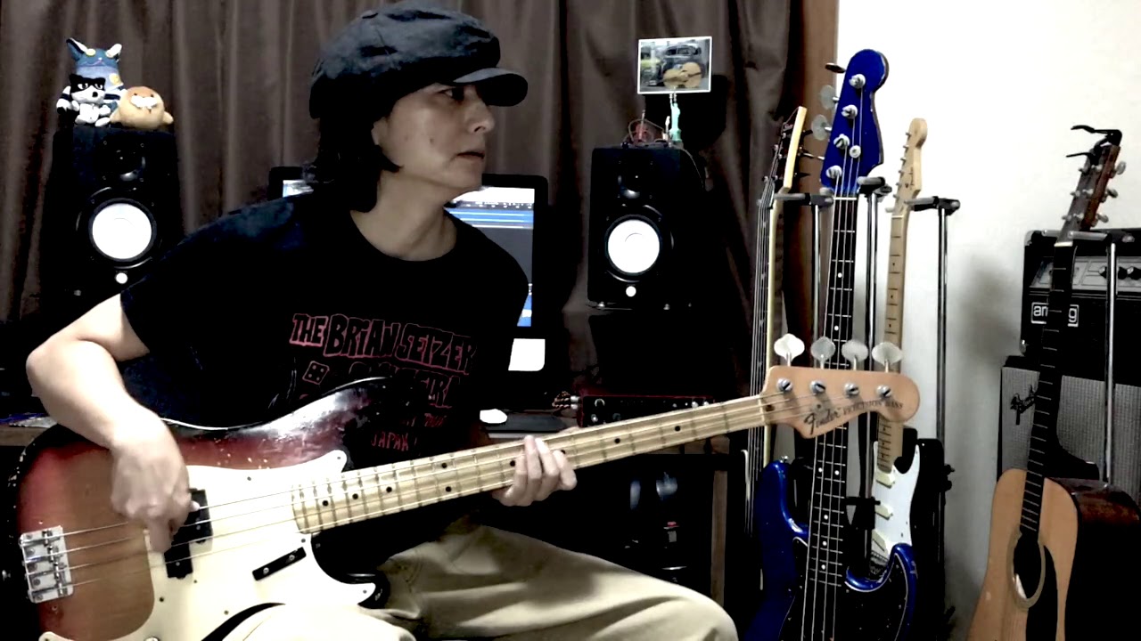 【BASS Cover】ANGEL DUSTER / THE STREET SLIDERS - YouTube