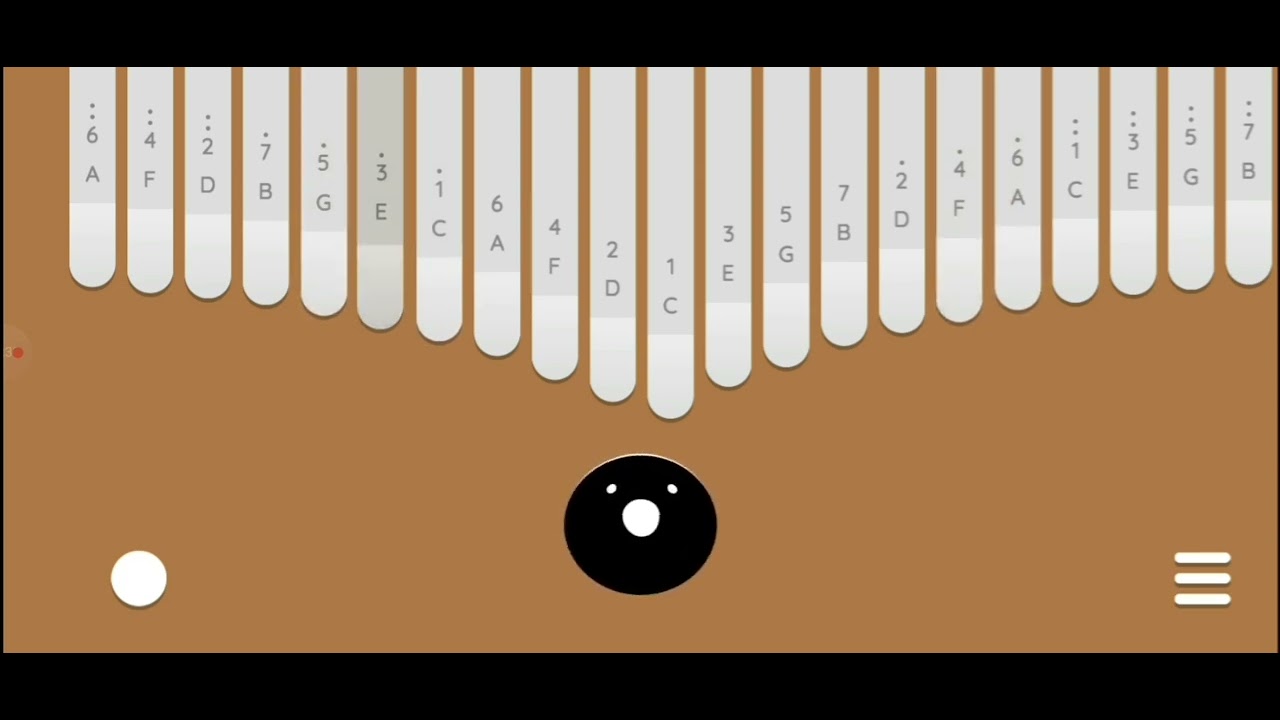 Keylimba App (Kunci Kalimba) - Menunggu Kamu - YouTube