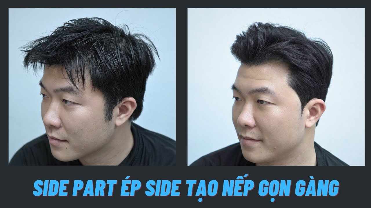 SIDE PART KẾT HỢP ÉP SIDE TẠO NẾP | Làm Nhanh Cùng - Hung BarberSharing ...