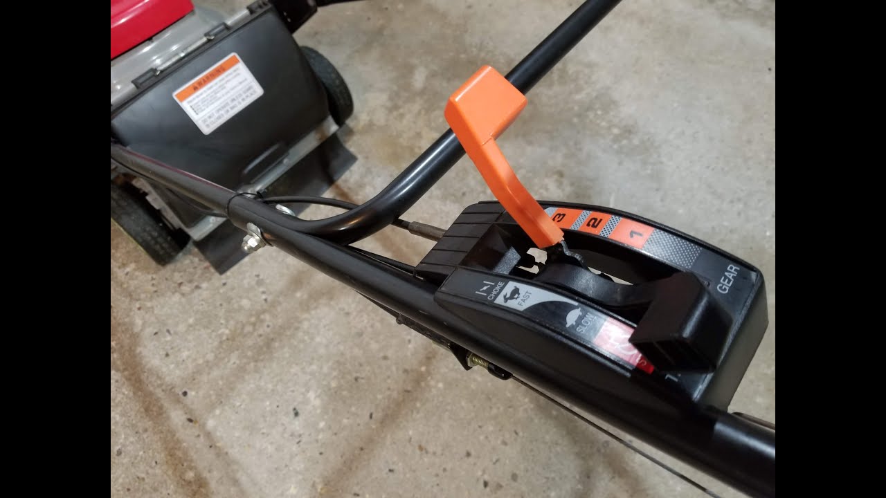 Self Propel Mower Won't Go Forward - Honda Self Propelled Fix - YouTube