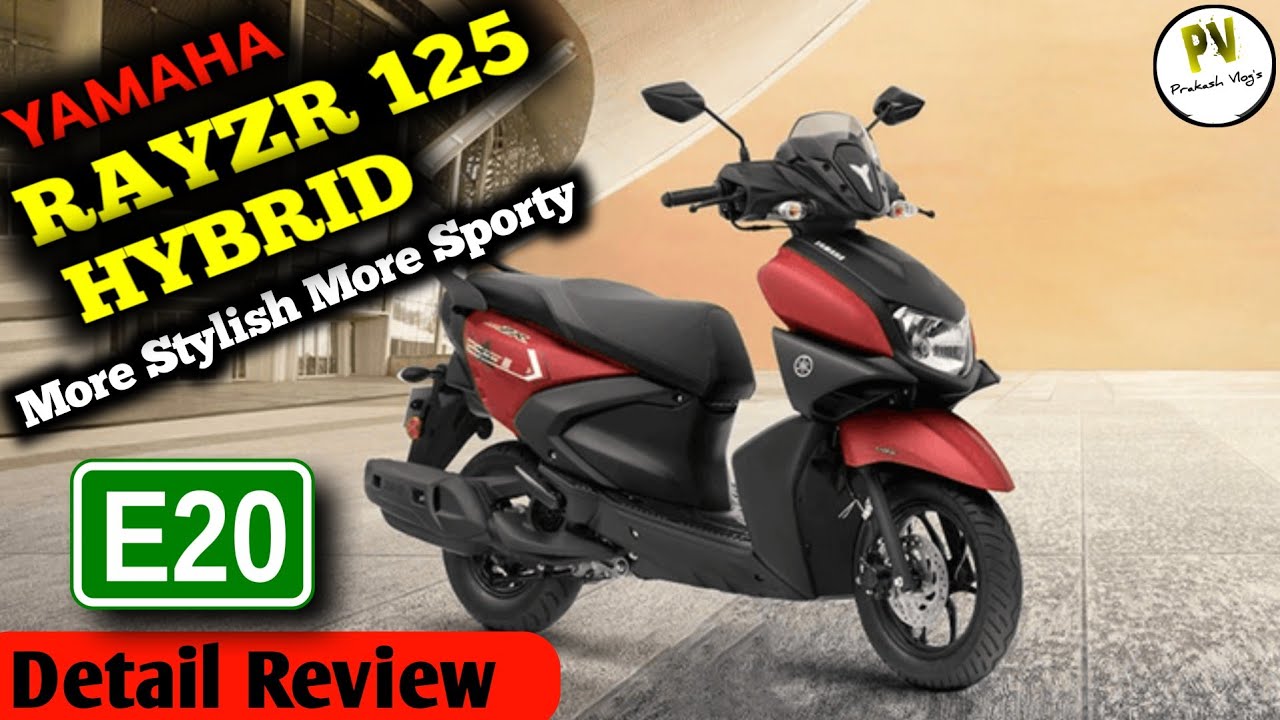 New Yamaha Ray zr 125 HYBRID | Ray Zr 125 Full Detail Review | New ...
