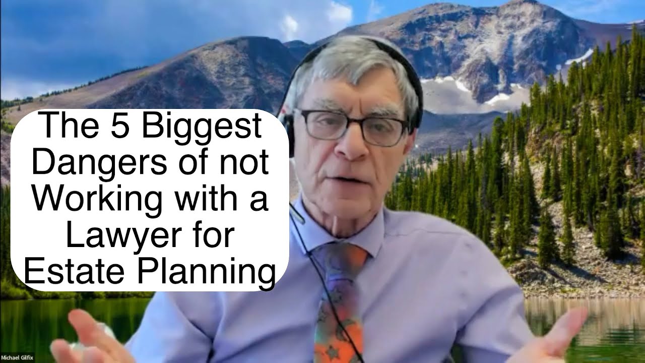 The 5 BIGGEST dangers of not working with an expert for Estate Planning ...