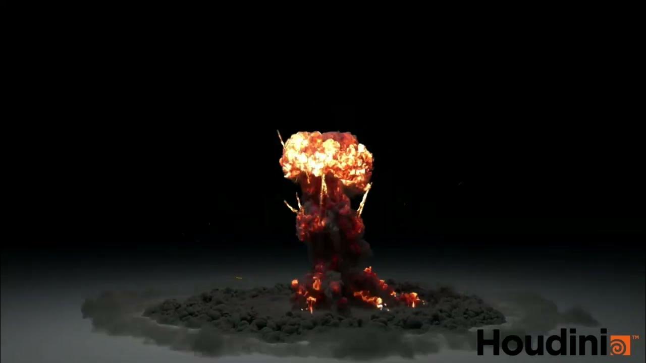 Houdini Pyro Fx Explosion Reel 2022 - YouTube