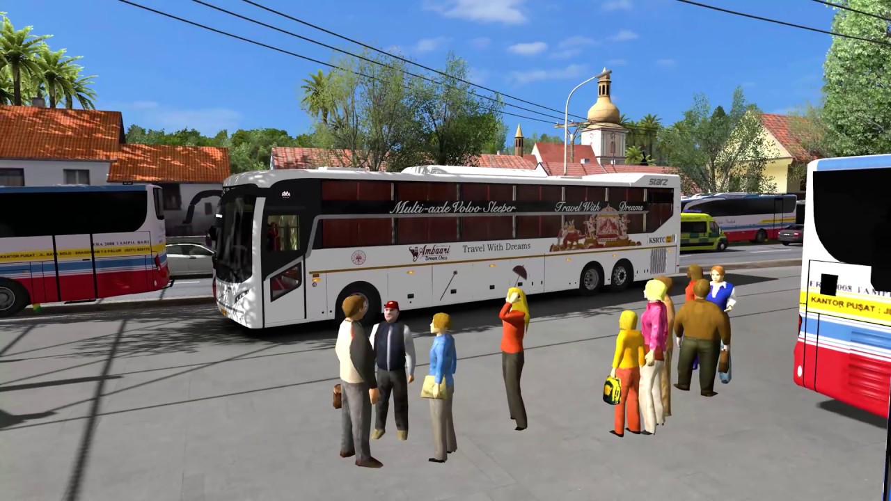 KSRTC Bus Game | Ambari Volvo B11R Bus Driving in Game #25 - YouTube