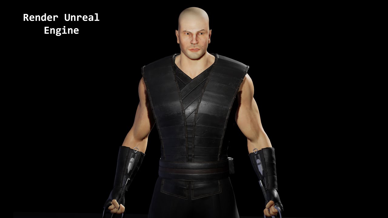 Ninja 3d model Epic Skeleton - YouTube