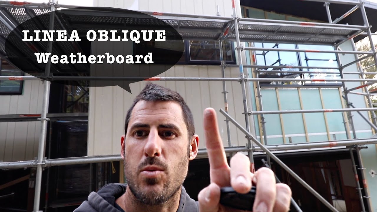 Cladding with Linea Oblique // NZ Builder - YouTube