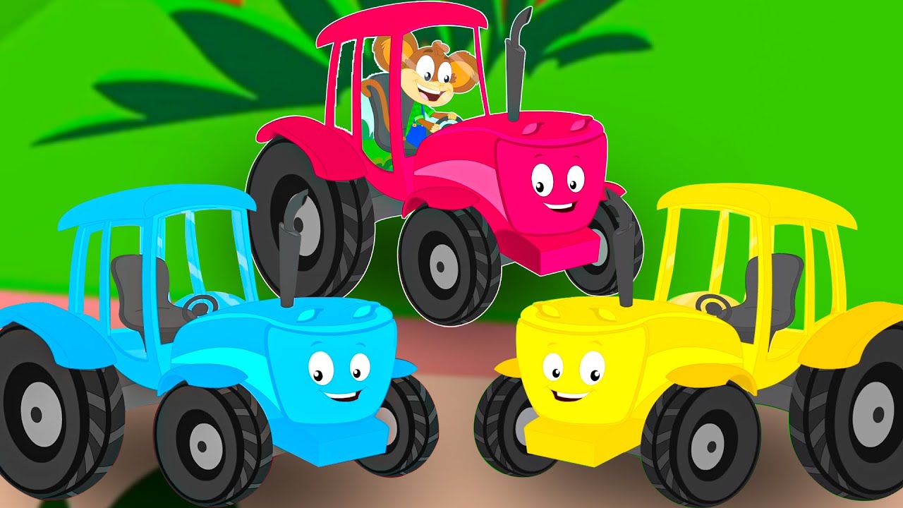 Ten Little Tractors + More Kids Videos & Baby Songs - YouTube