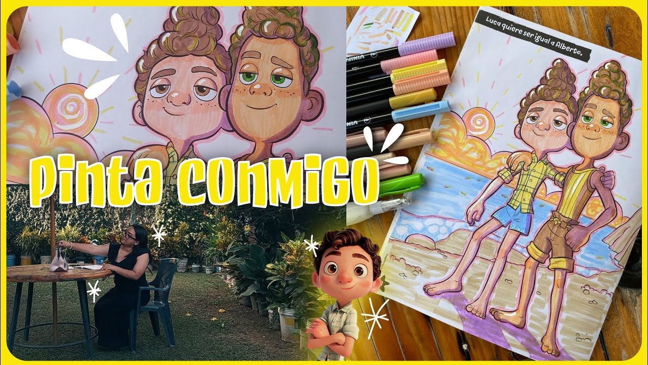 Pinta Conmigo: LUCA 🌊 | Whitney Melch - YouTube