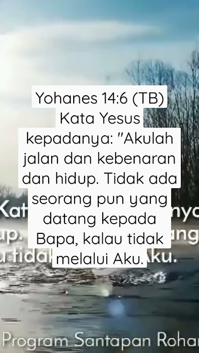 Yohanes 14:6