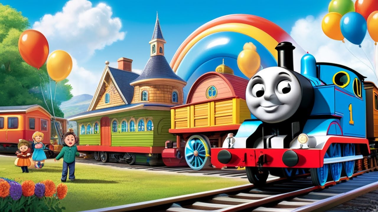"Thomas Finger Family Fun: Choo-Choo Train Adventure !" - YouTube