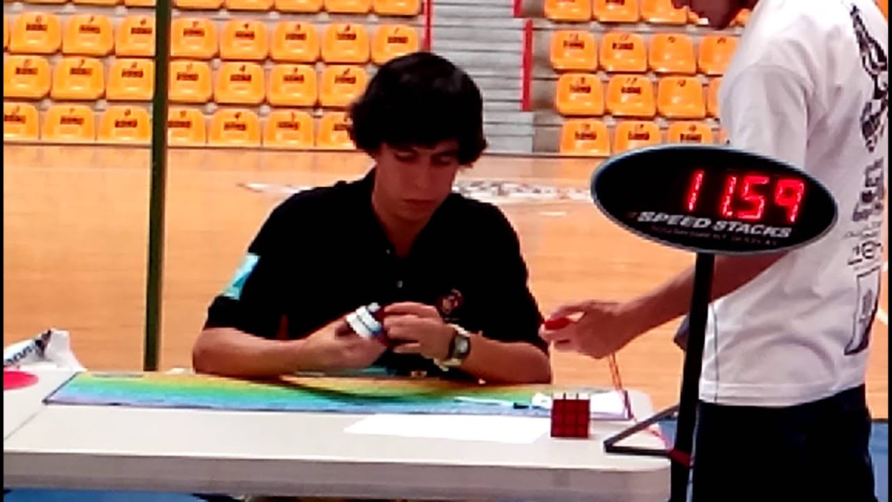 Emmanuel Marin 3x3 Rnd 2 [15.19] - YouTube