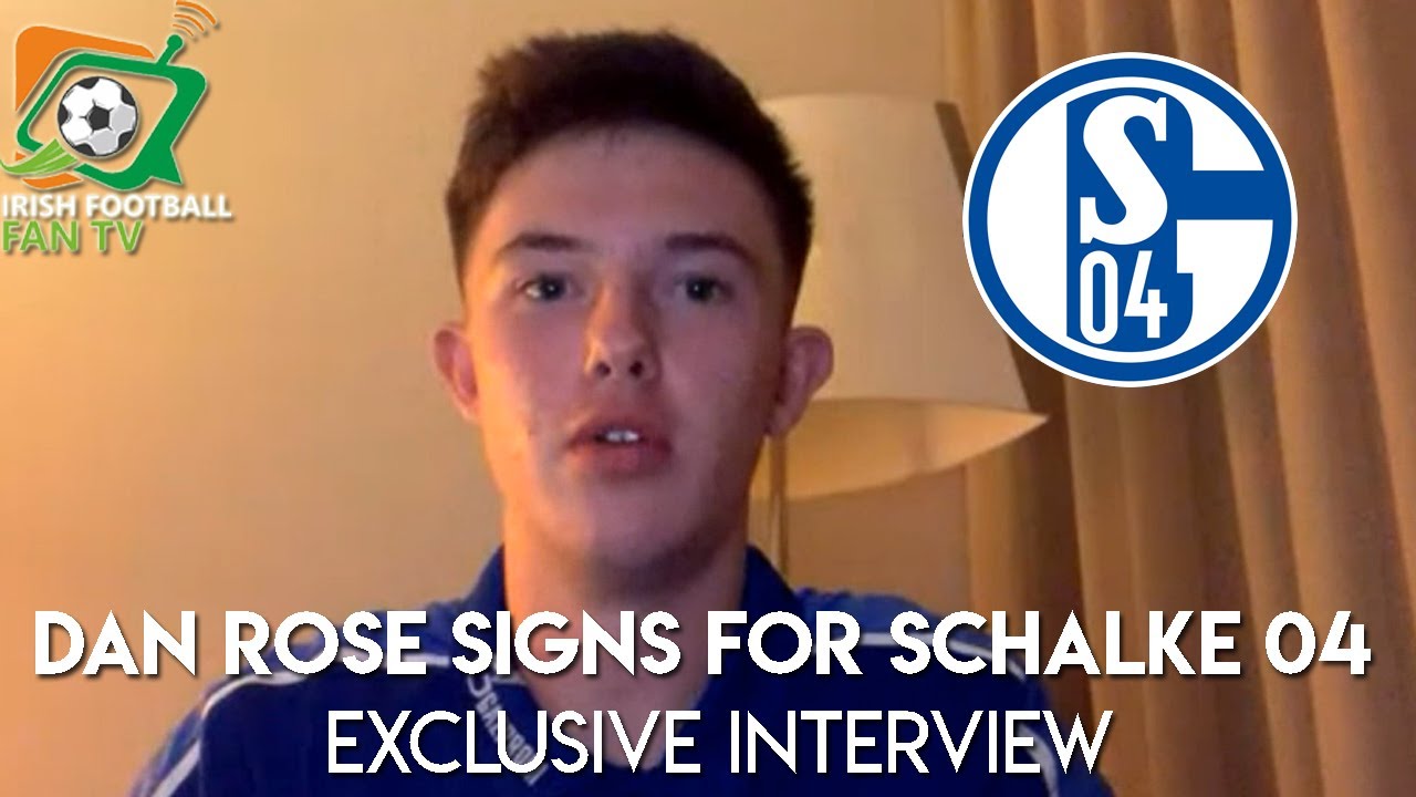 Dan Rose Signs For Schalke | Exclusive Interview | First Since Signing ...