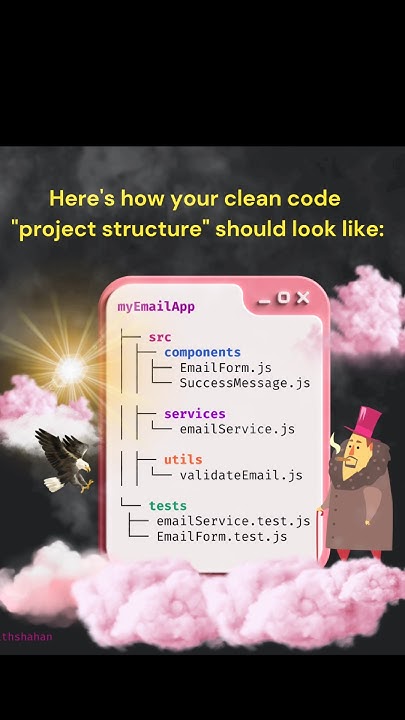 📂 Clean code project structure #cleancode #programming #javascript - YouTube