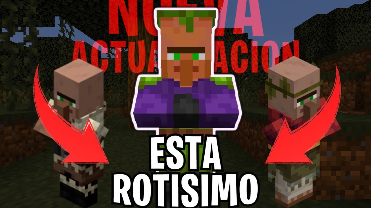 NUEVOS cambios en los ALDEANOS en Minecraft 1.20.2 - YouTube