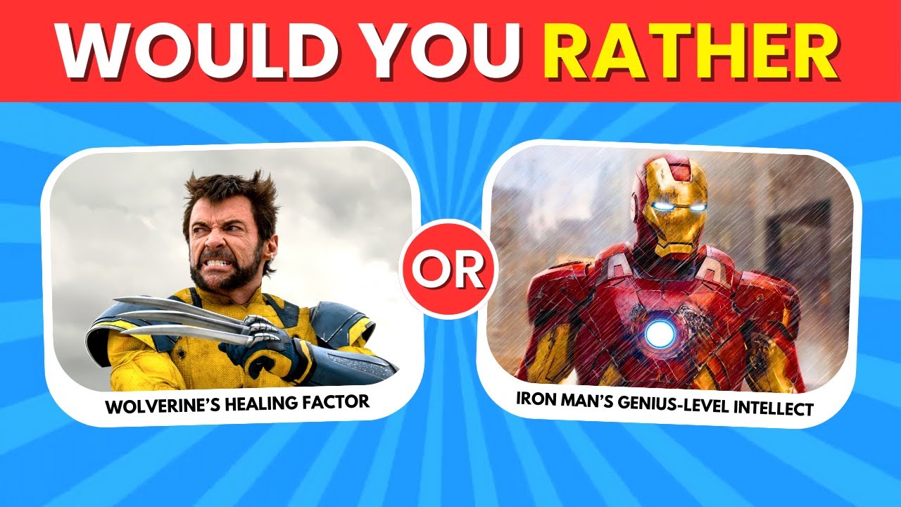 Would You Rather: Superpowers Showdown ⚡ | Choose Your Superhero ...