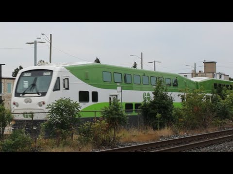 GO 3875 Arriving & Departing Georgetown GO Station, Georgetown Ontario ...