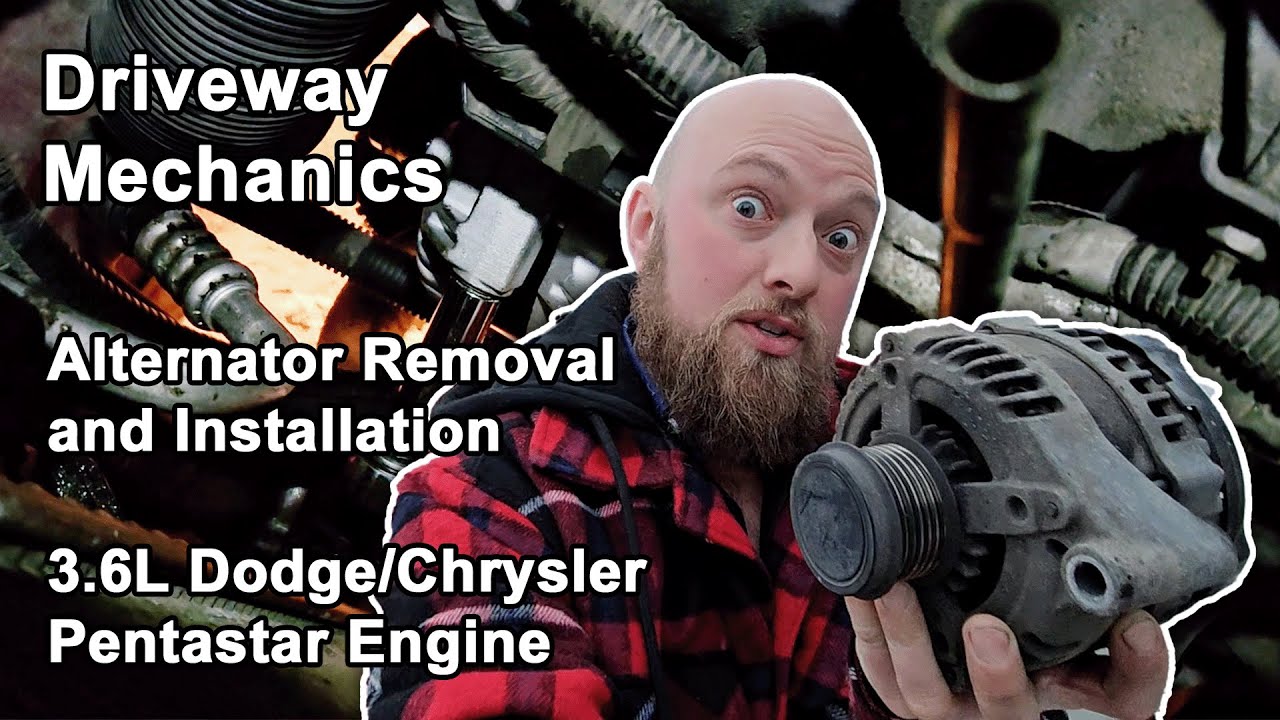 Alternator Removal and Install - Driveway Mechanics! - YouTube