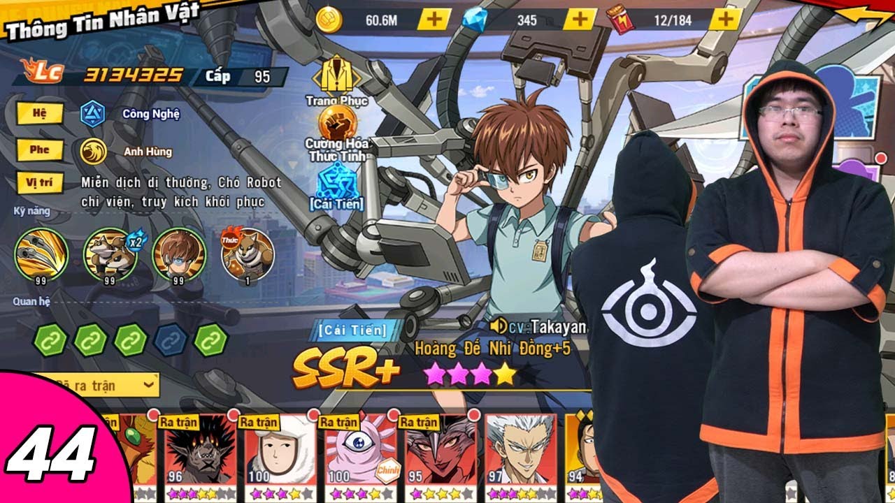 One Punch Man: The Strongest #44 Buổi diễn tuyệt vời, NVAH khiêu chiến ...