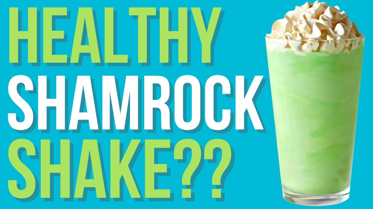 Mcdonalds Shamrock Shake Clean Recipe - YouTube