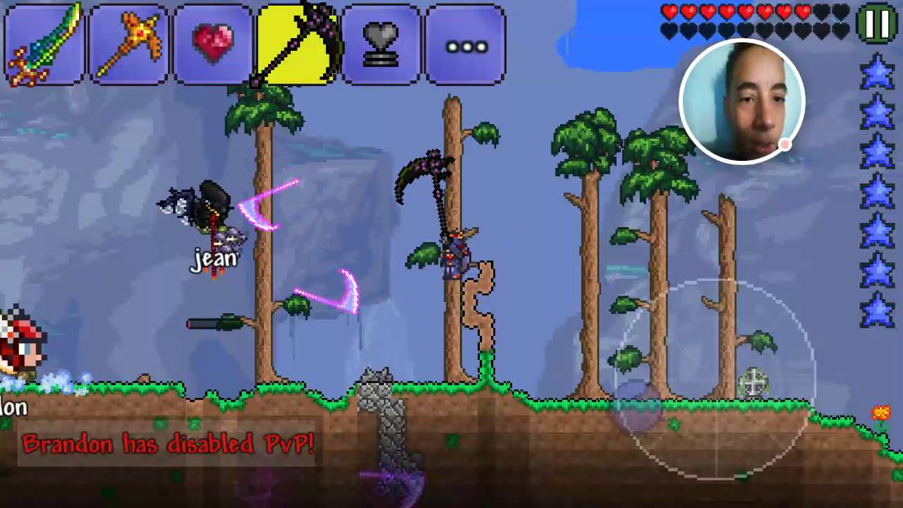 Playin terraria with friends - YouTube