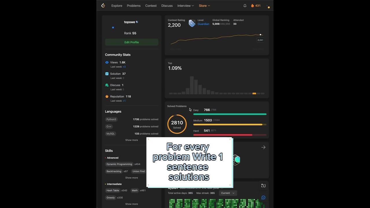 3 Tips I’ve learned after 3000 Hours of Leetcode - YouTube