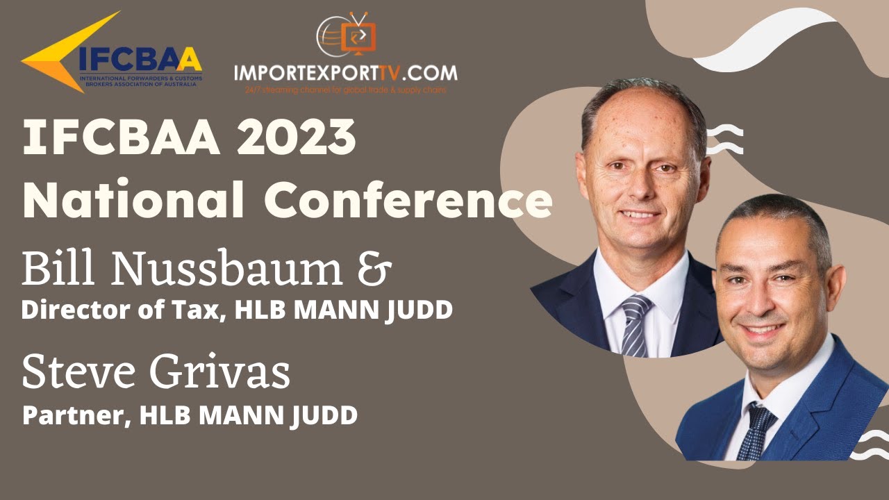 Bill Nussbaum & Steve Grivas at IFCBAA 2023 National Conference - YouTube