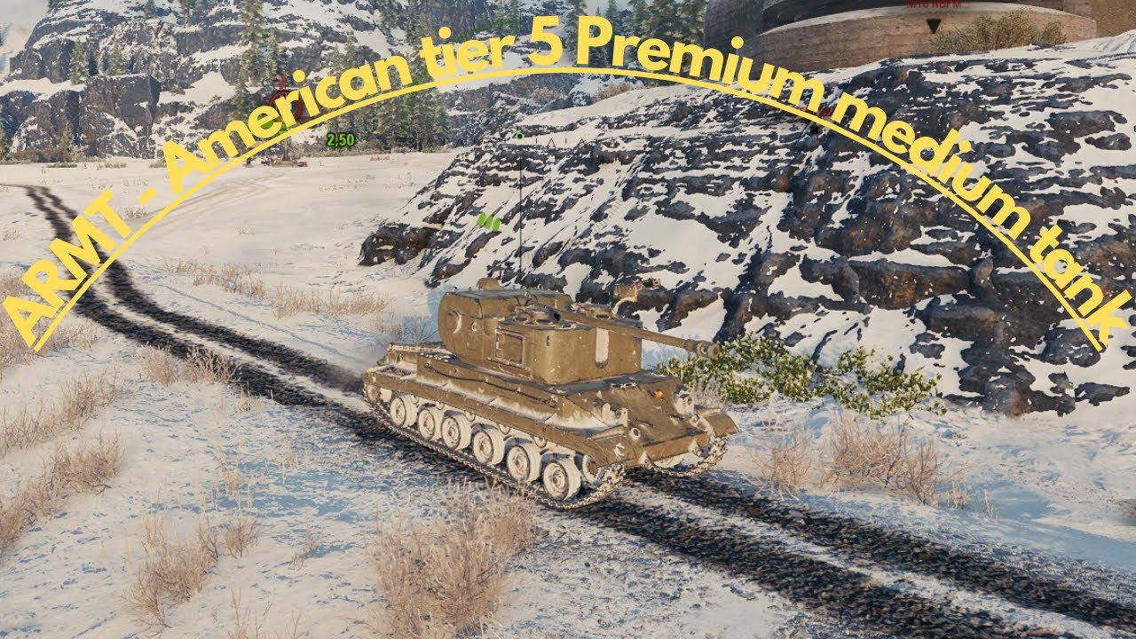 ARMT - American tier 5 Premium medium tank - Winter Map - World of ...
