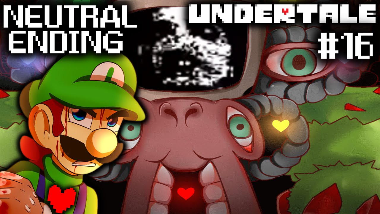 UNDERTALE - NEUTRAL ENDING - SCARIEST BOSS FIGHT IN THE HISTORY OF ...