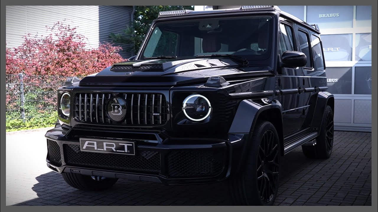 BRABUS G DARK AS NIGHT // BRABUS G CLASS based on Mercedes-AMG G63 ...