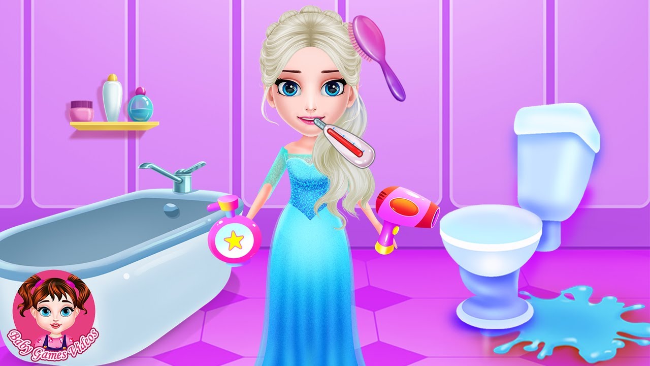 Ice Princess Beauty Salon - Make Over Games - Baby Games Videos - YouTube