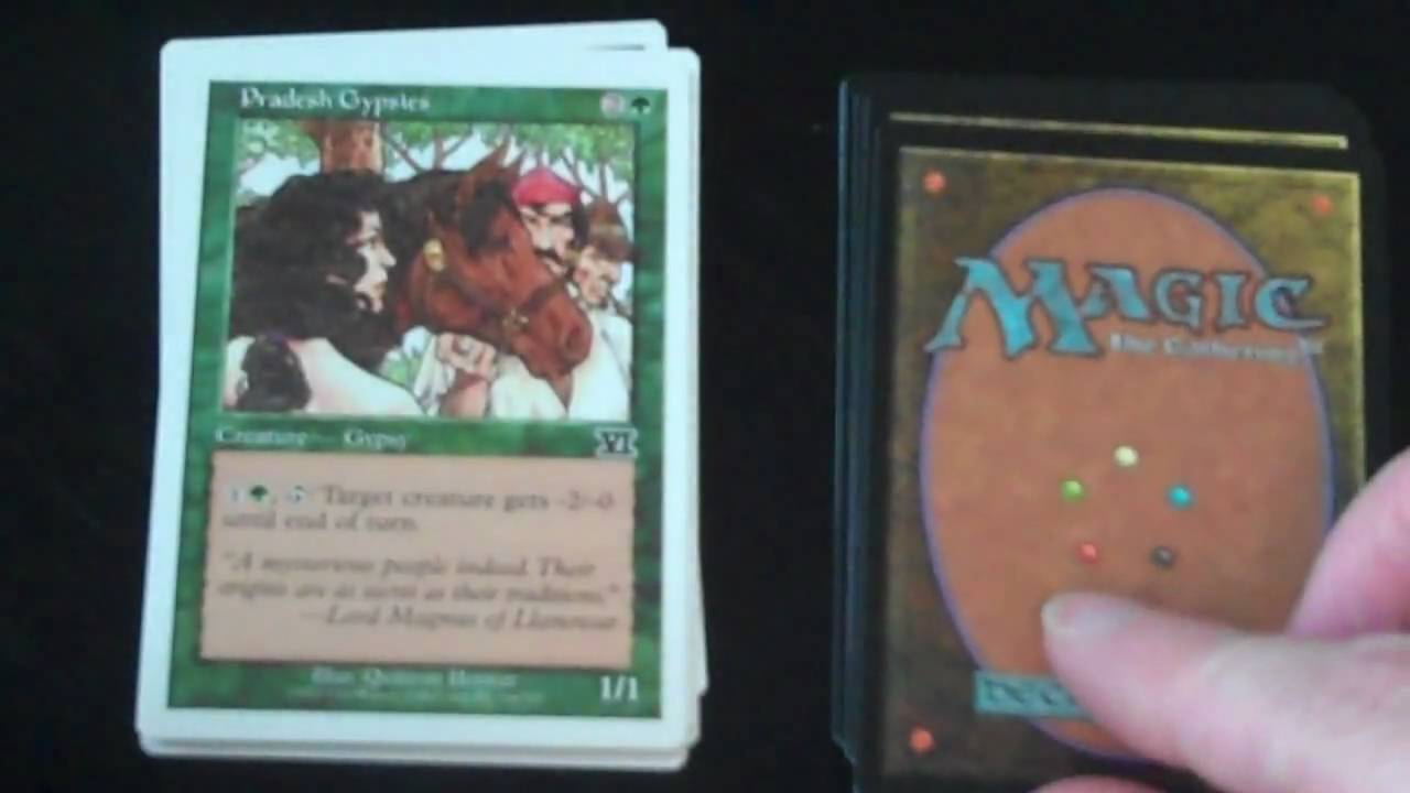 Magic: The Gathering - Sixth Edition - Booster Opening - YouTube