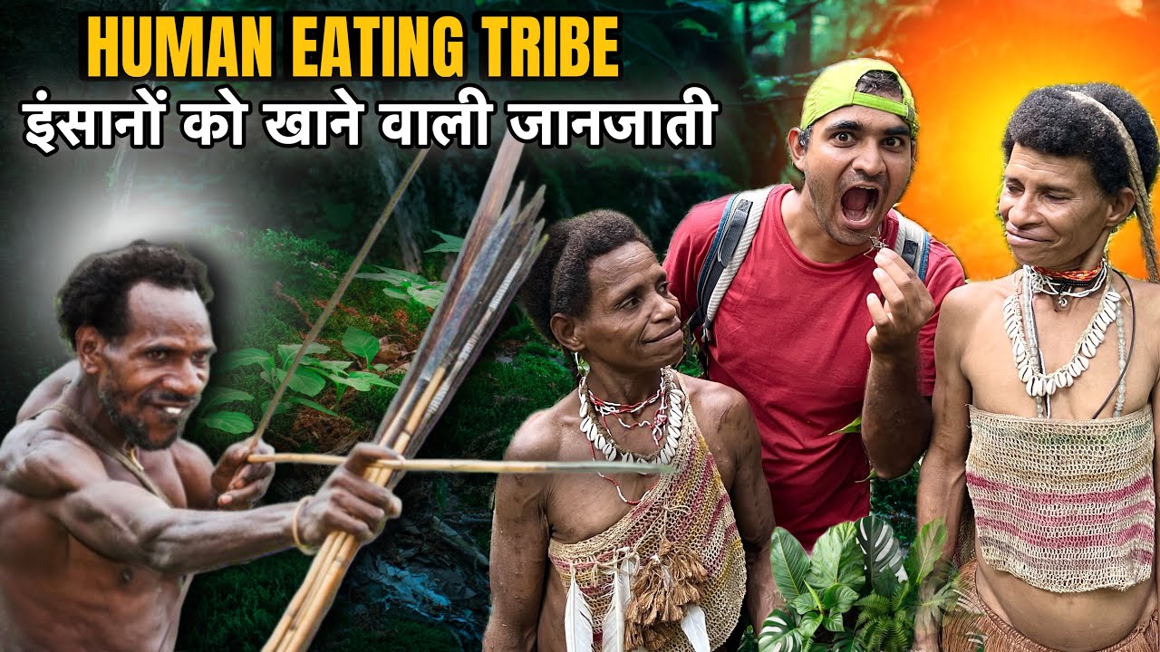 SURVIVING with the LAST TRIBE that EATS HUMANS | The Korowai - YouTube