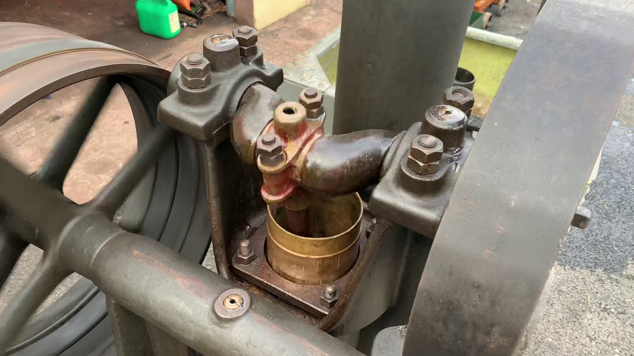 Tarmonkey Engine Collection - Tangye 5” pump - YouTube