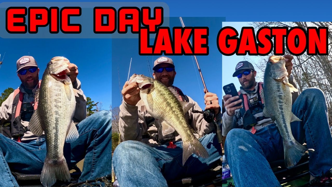 Lake Gaston Bass Fishing in the Spring | BEATDOWN - YouTube