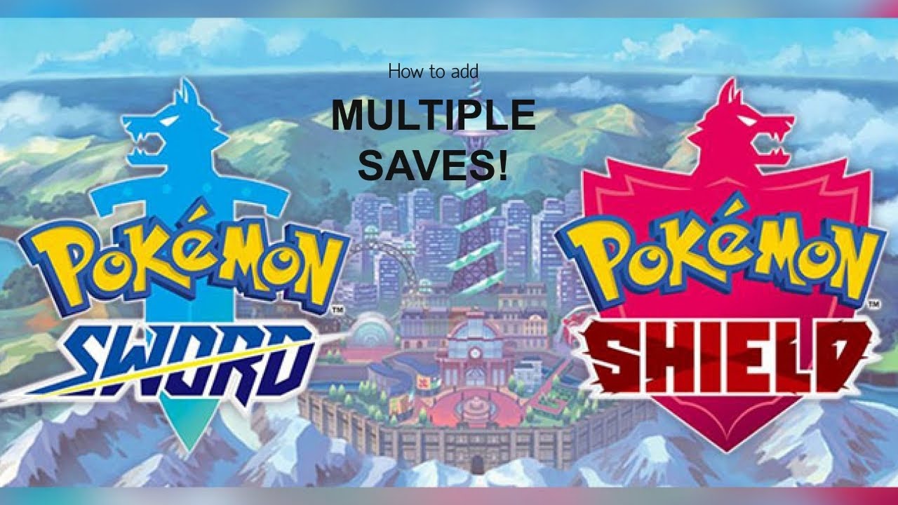 How to have multiple saves in Pokemon sword and shield! - YouTube