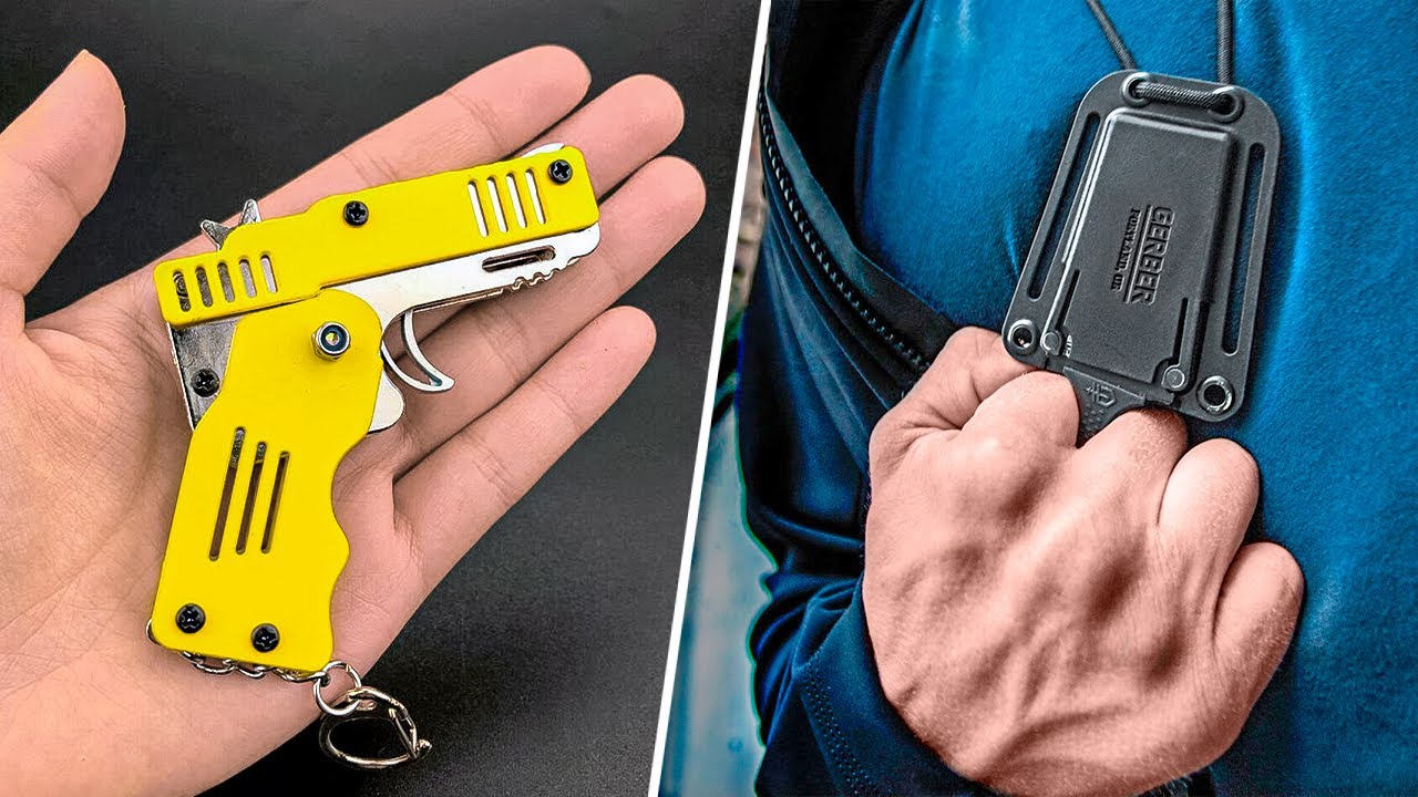 10 Geniales Gadgets de Defensa Personal - YouTube