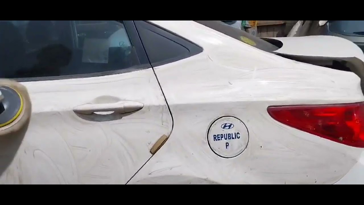 car danting car panting car preparing car sarwis Car accidental. - YouTube