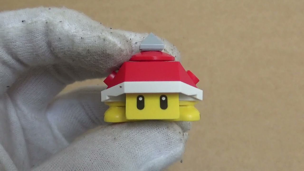 LEGO SUPER MARIO (How to make a Spike Top)... - YouTube