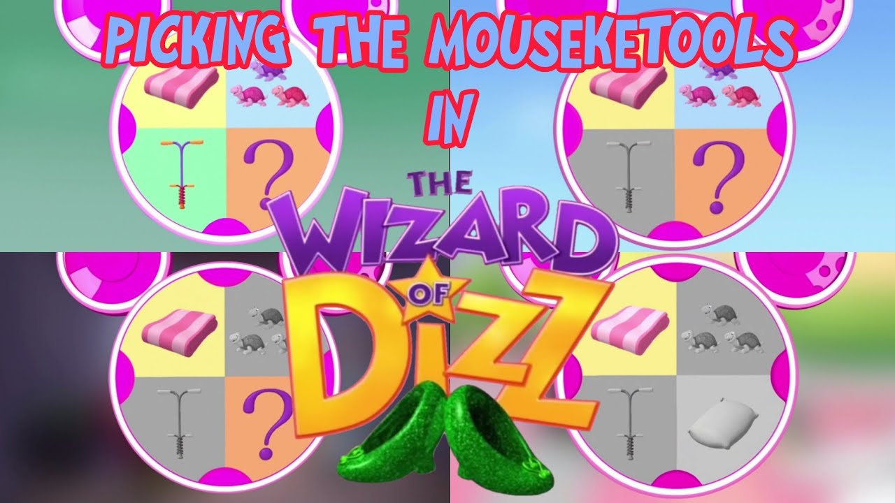 Picking The Mouseketools In The Wizard Of Dizz - YouTube