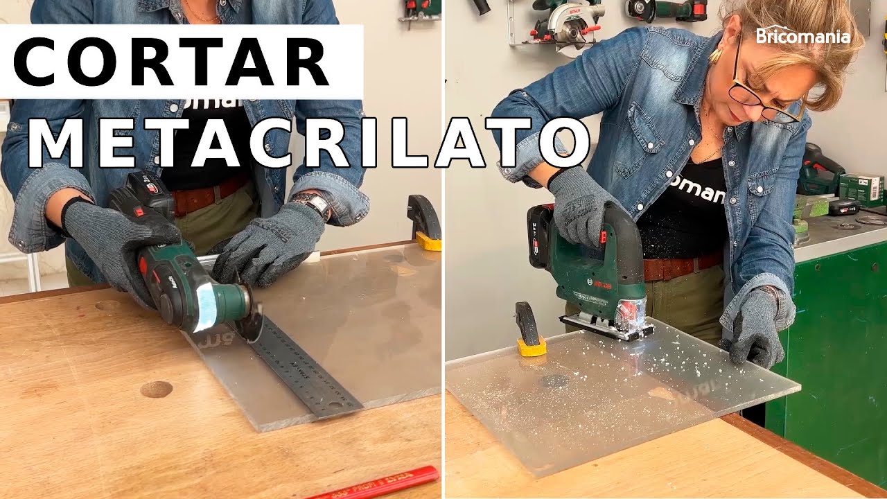 CORTAR METACRILATO // Aprende cómo hacerlo con Bricomania - YouTube
