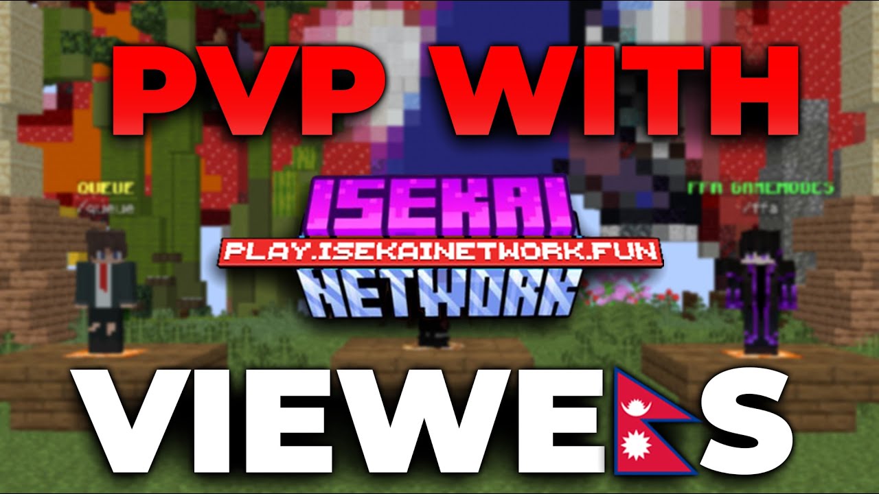Dueling Viewers in Isekai Network! | Minecraft Live - YouTube