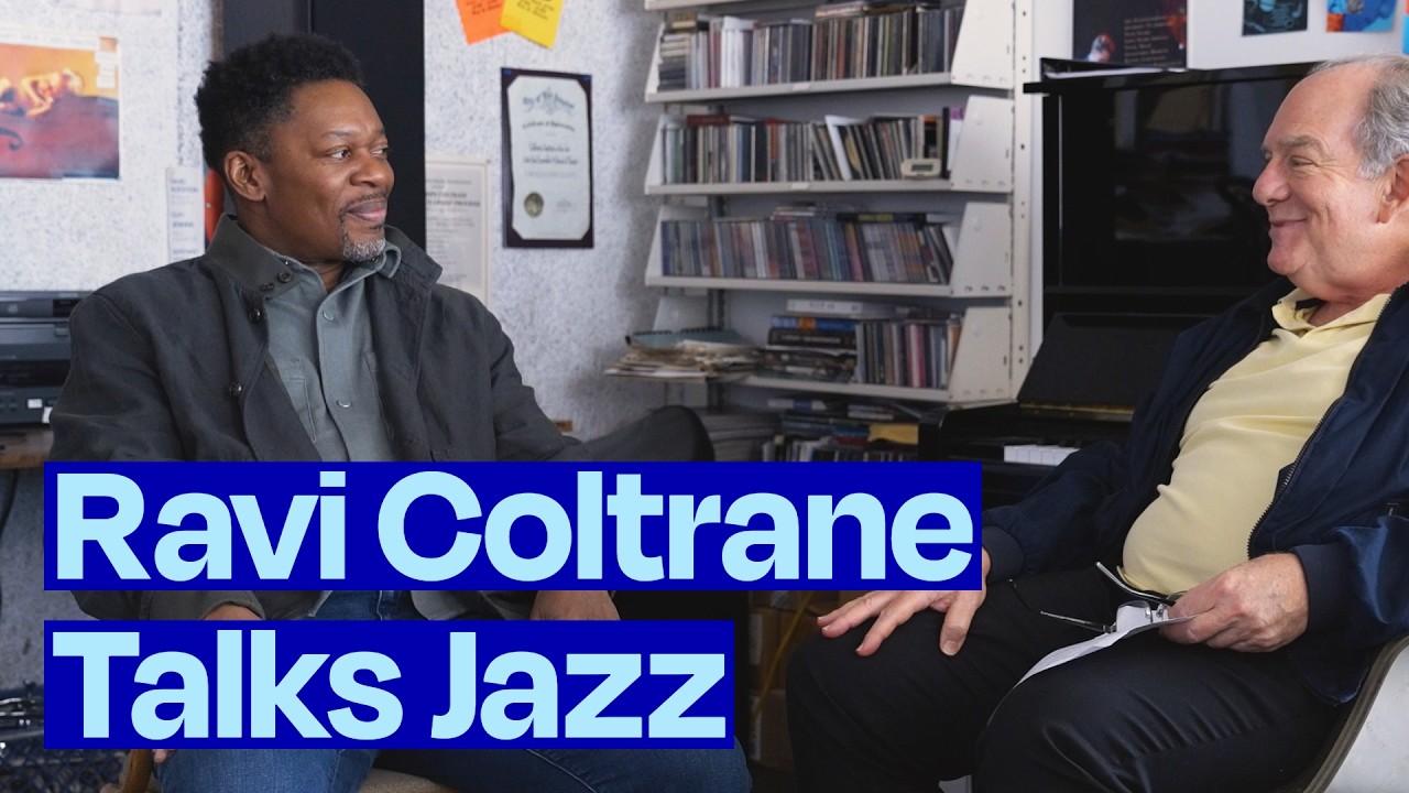 A Jazz Conversation with Ravi Coltrane and David Roitstein - YouTube