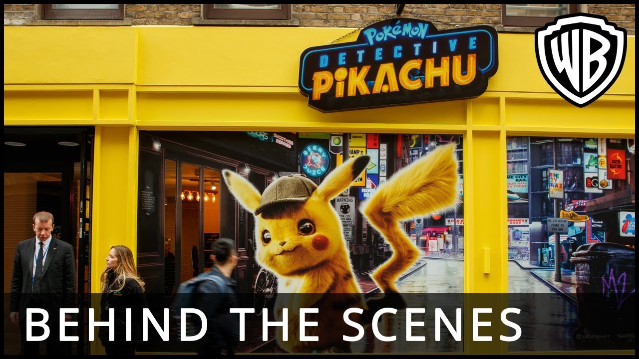 POKÉMON Detective Pikachu – Pop-Up Behind the Scenes - Warner Bros. UK ...